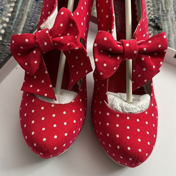 Lola Ramona | Shoes | Nib Lola Ramona Revisited Polkadot Retro Pumps ...